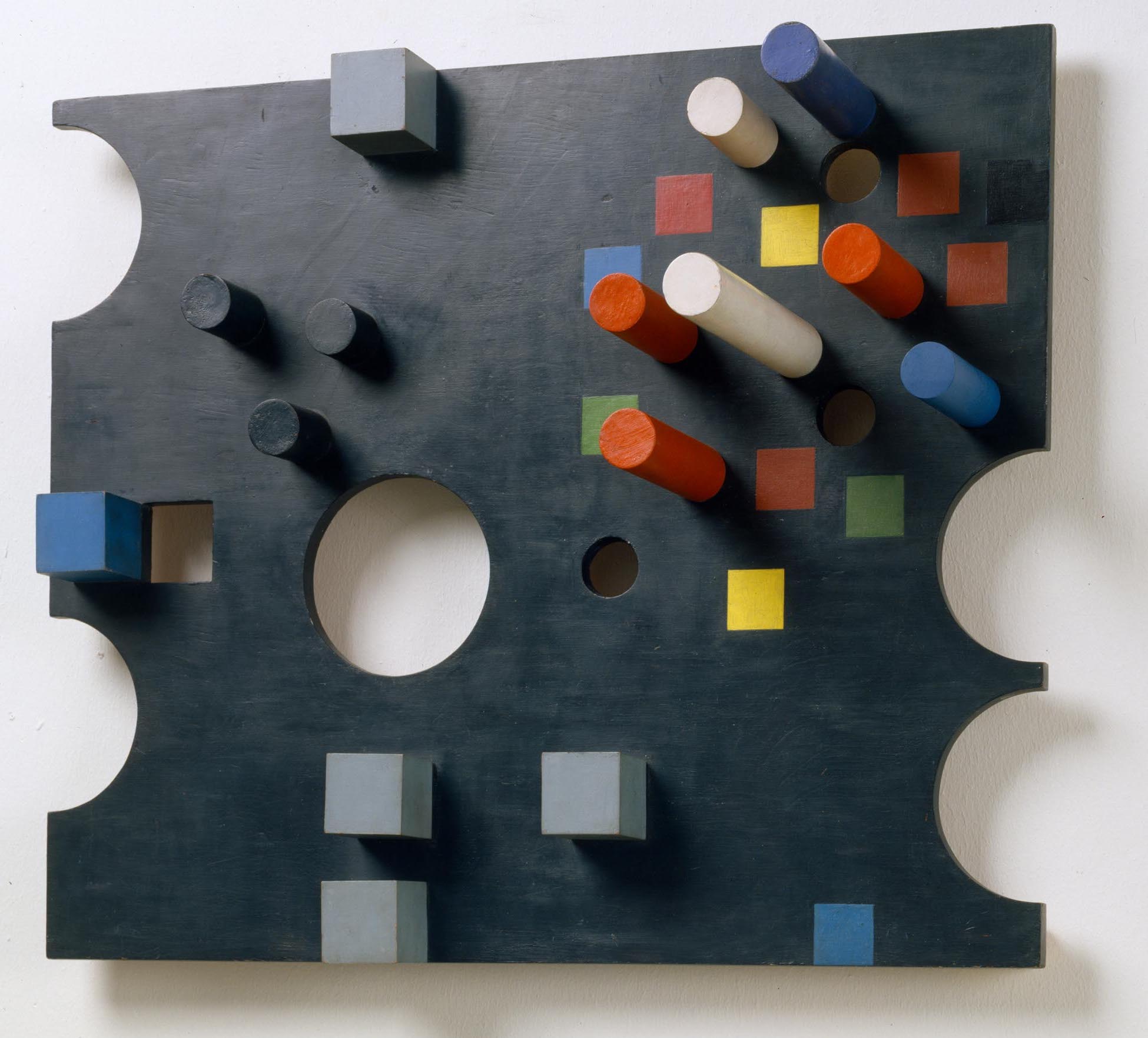 Relief en bois peint* - Sophie Taeuber-Arp